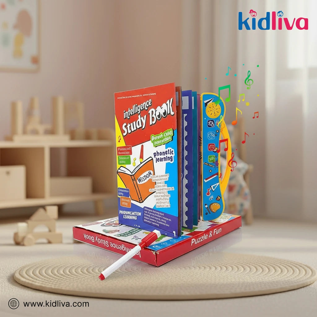 Interactive Intelligence Study Book for Kids – KidLiva